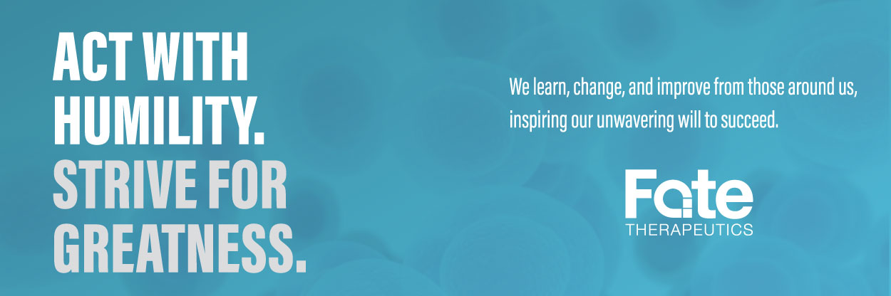 Vision, Mission, Values - Fate Therapeutics